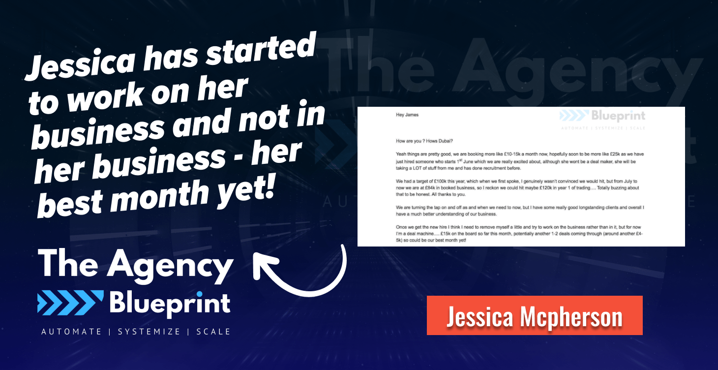 Jessica Mcpherson - The Agency Blueprint