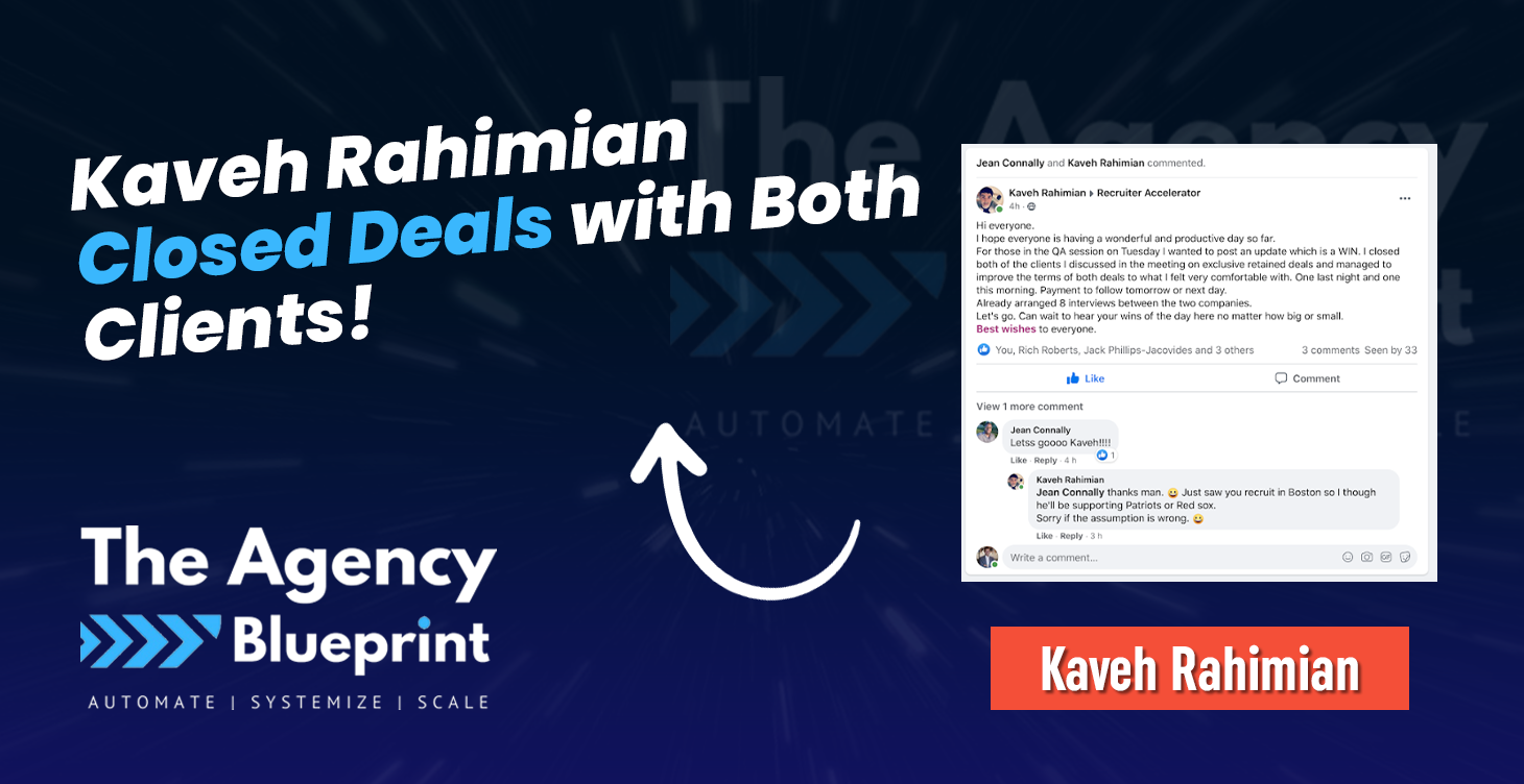 Kaveh Rahimian - The Agency Blueprint