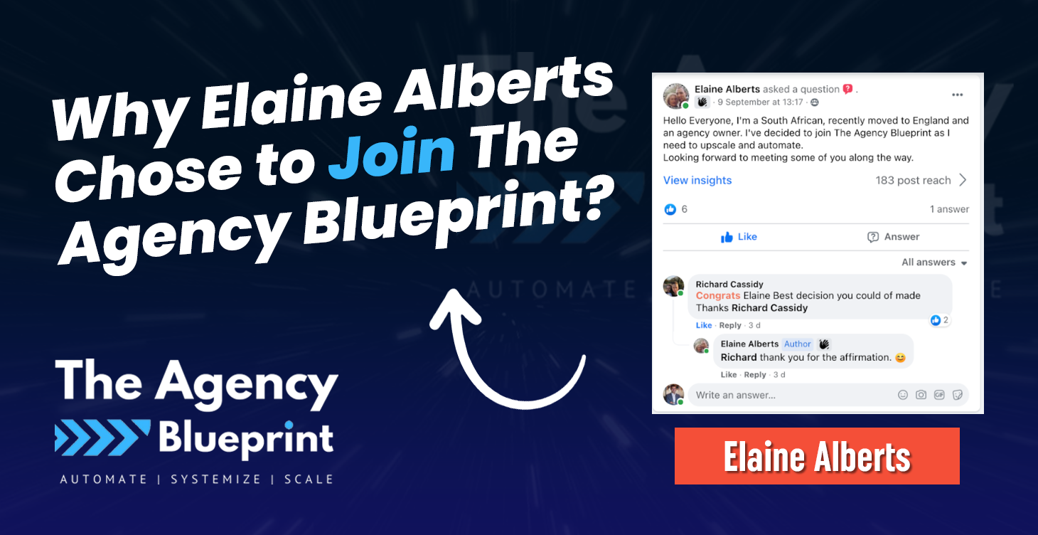 Elaine Alberts - The Agency Blueprint
