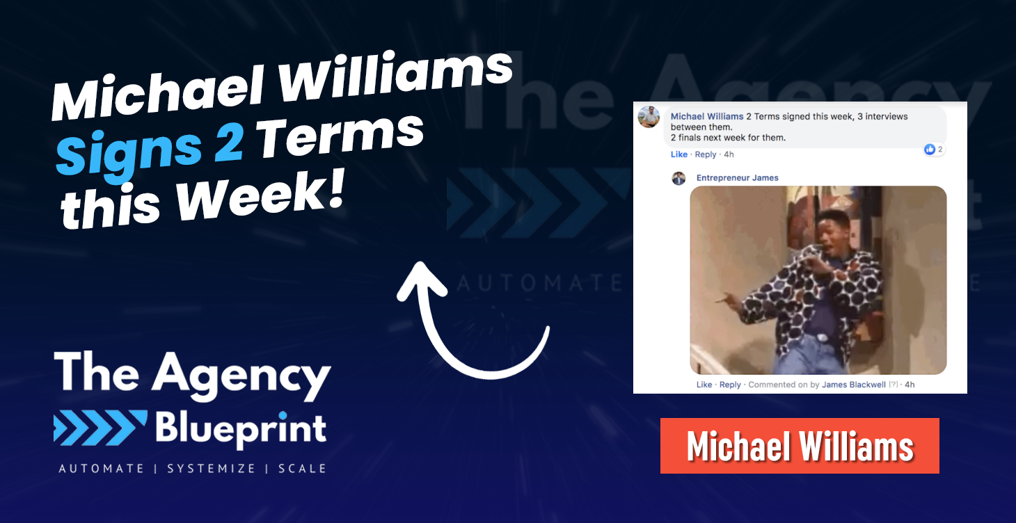 Michael Williams - The Agency Blueprint